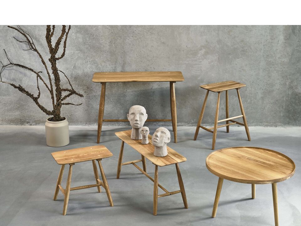 A8069 L780 - 28 stk. Figur Hoved Talvik Cement Gråbrun H30