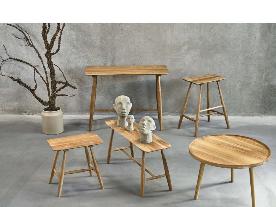 A8069 L665 - 110 stk. Figur Hoved Talvik Cement Gråbrun H23