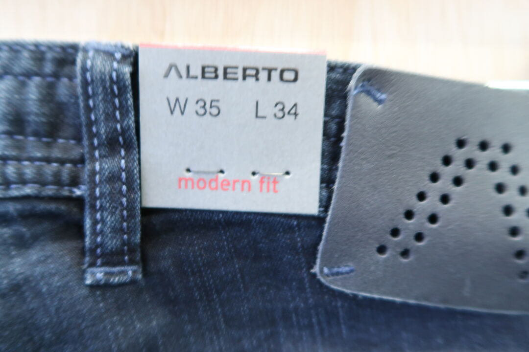 A8099 L233 - Bukser str. 35/34 ALBERTO Model: 1393-896
