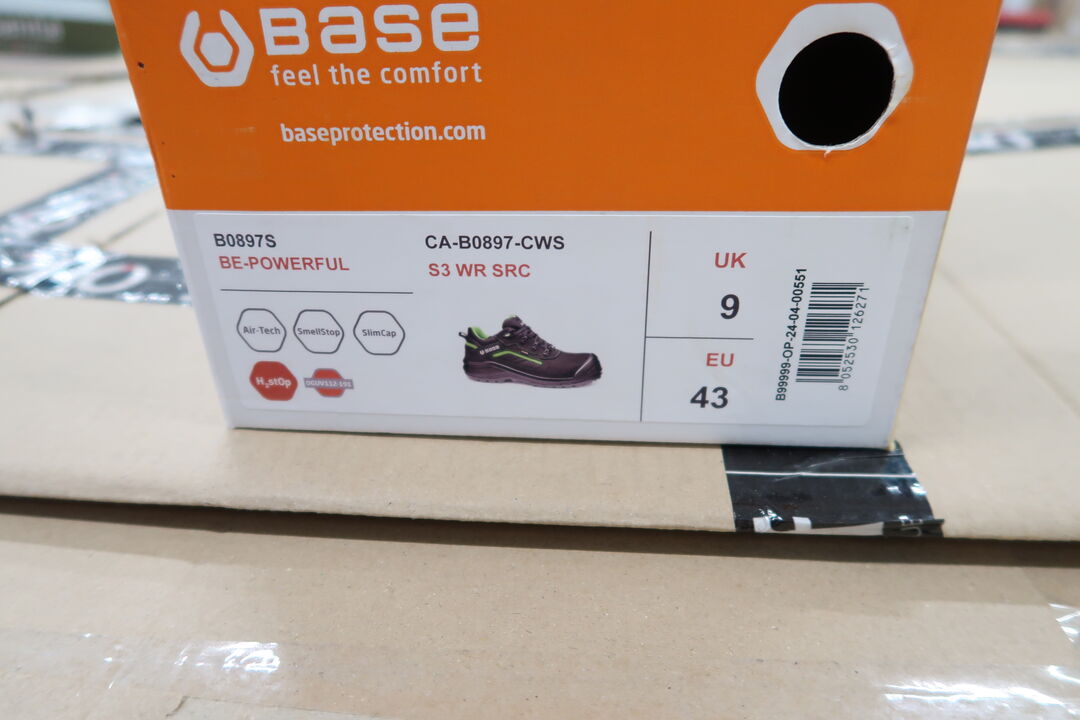 A8074 L242 - Sikkerhedssko Str. 43 BASE Model: Be-powerful