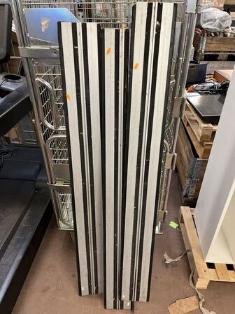 A8114 L15 - 3 stk. Styreskinner til dyksav | Auktionshuset dab A/S